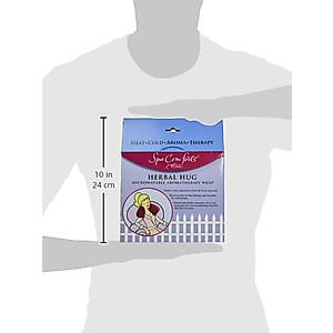 Spa Comforts Herbal Hug, Teal/Brown