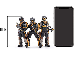 JOYTOY 1/18 Action Figures 4-Inch 19st Legion United Soldier Figure PVC Military Model