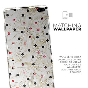 DesignSkinz Karamfila Watercolo Poppies V17 Protective Vinyl Decal Wrap Skin Cover Compatible with The Samsung Galaxy S20 (Screen Trim & Back Glass Skin)