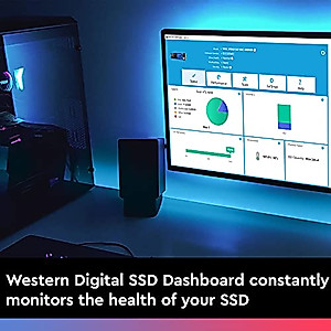 Western Digital 500GB WD Blue SN550 NVMe Internal SSD - Gen3 x4 PCIe 8Gb/s, M.2 2280, 3D NAND, Up to 2,400 MB/s - WDS500G2B0C