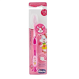 Chicco Toothbrush 3-6 Years, Pink