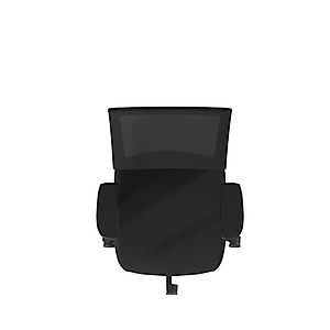 WeWork We Work Office Chair with Adjustable Arms and Lumbar Support, in Black