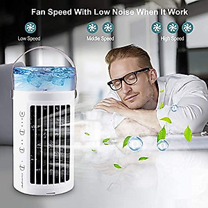 Portable Air Conditioners cooler fan small personal air conditioner small portable ac air fan cooler water fan cooler personal