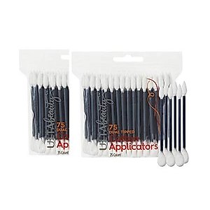 Ulta Beauty 2 Pack Dual Tipped Cotton Applicators Size 75 ct