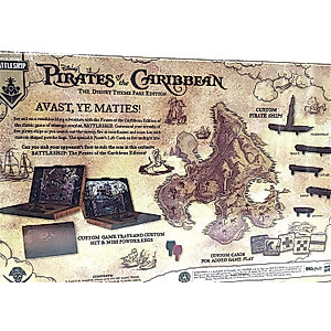 Disney Parks Exclusive Pirates of the Caribbean Battleship Game