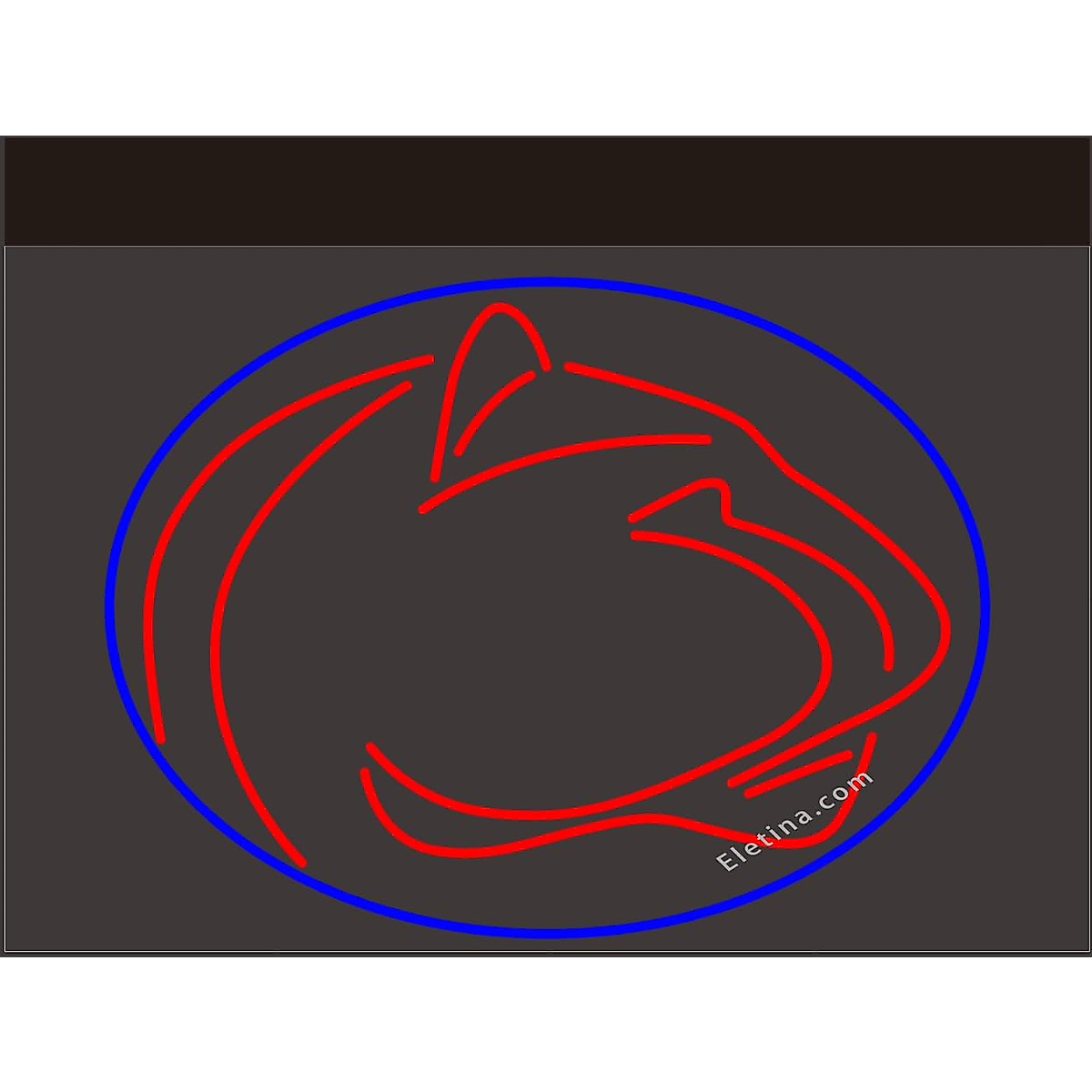 Bar Neon Light Sign Penn State Nittany Lions,ncaa -like Led Lamp Neon Signs For Wall Decor