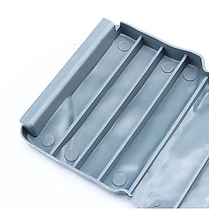 Fonzci 10Pcs Garden Plastic Fence Edging Garden Lawn Edging Plant Border Lawn Fence Stone Effect Fence Stone Edging for Walkways Landscape Garden Patio