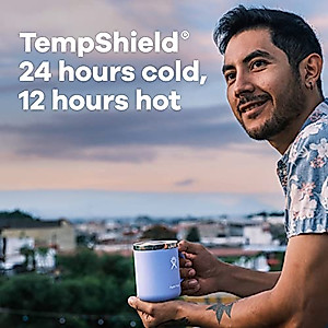 Hydro Flask Mug - Stainless Steel Reusable Tea Coffee Travel Mug Rain - Vacuum Insulated, BPA-Free, Non-Toxic(Rain)