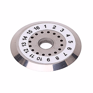 22mm Fiber Cleaver Blade 16 Sides Fiber Optical Cutting Wheel Replacement for SKL‑6C ET‑20S HB‑6C Cutter Fiber Cleaver