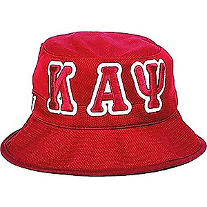 Kappa Alpha Psi Floppy Hat Red, One Size