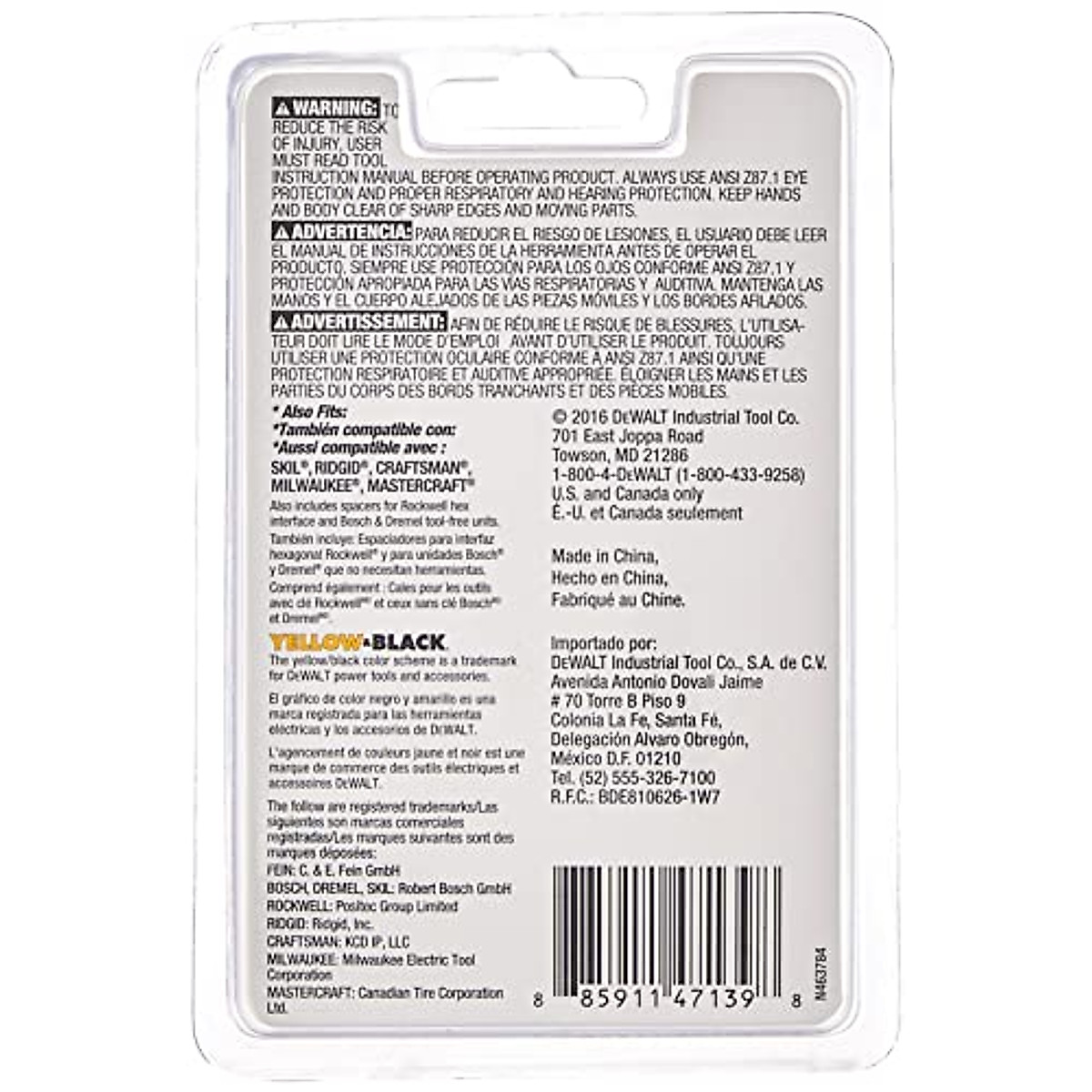 DEWALT Oscillating Tool Blade, Diamond Grit, Flush Cut (DWA4242)