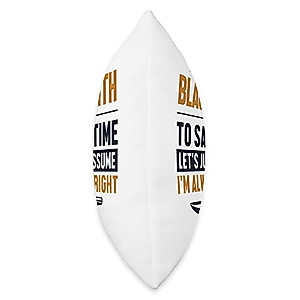 Forging Tools Equipment Kit Gifts For Beginners Let's Assume I'm Right Forging Anvil Blacksmith Throw Pillow, 18x18, Multicolor