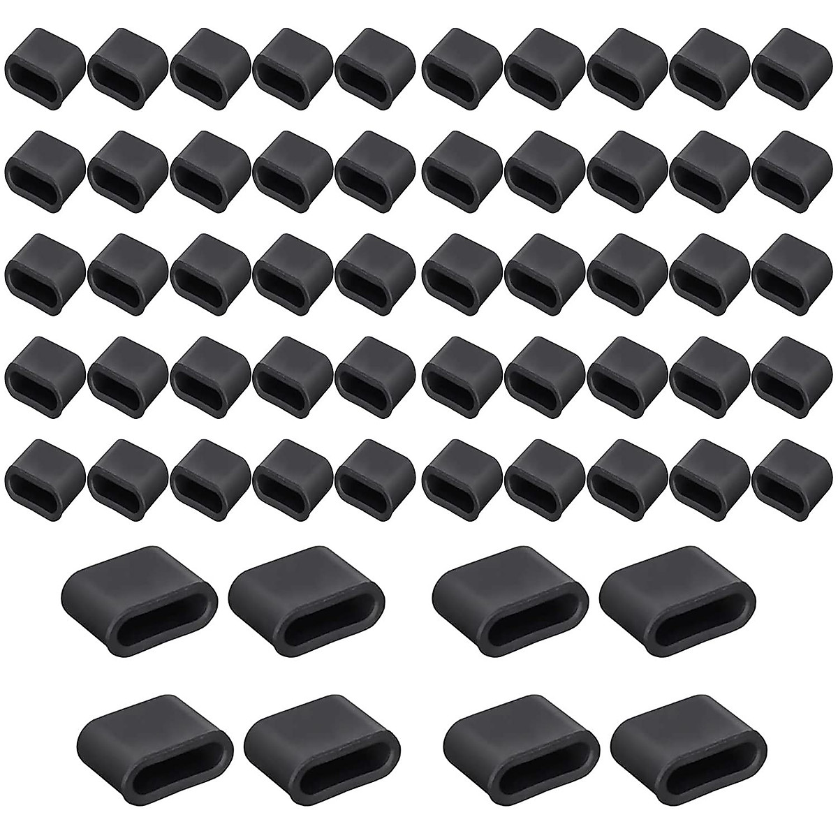 AIMPGSTL 50PCS USB Type-C Cover Dust Cap Silicone Protectors Port Anti Dust Plug (USB C Cap)