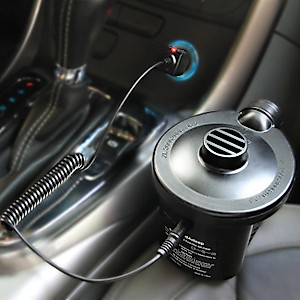 SoundAsleep Camping Series Air Mattress with Eco-Friendly PVC - Included Rechargeable Air Pump - Twin Size