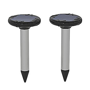 Winpest Solar Powered Snake Repellent for Yard, Snake Away Repellent Safe for Dogs, Get Rid of Snakes Snake Gone - 2 Pack