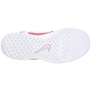 NIKE W Zoom Court Lite 3, Women's Sneaker, White Med Soft Pink Adhoba, 13 AU