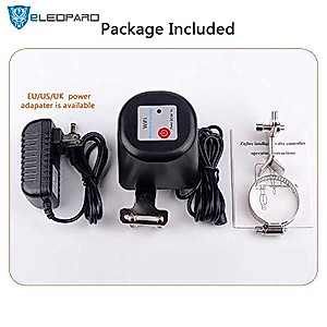 Smart WiFi Water Gas Valve Wifi Control Water/Gas Shut Off APP Remote Voice Control Timing Controler Automatic Valve Timer Wifi Sprinkler Controller, Compatible with Alexa Google Assistant (EU)