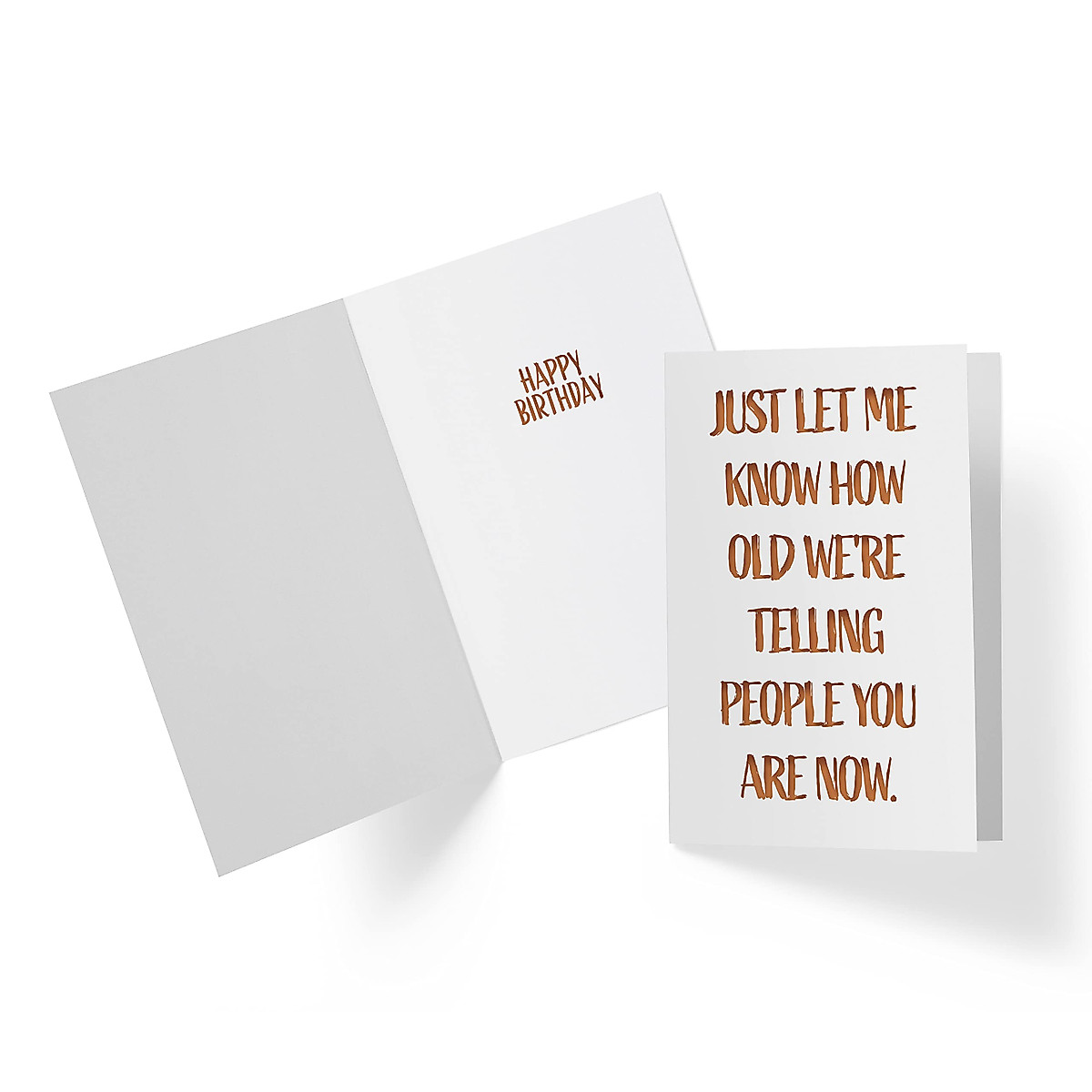 Funny Birthday Card For Men and Women, Single Large 5.5x8.5 Happy Birthday Card For Him Or Her, Birthday Card For Husband, Birthday Card For Brother,Birthday Card For Sister,Karto,You Are Now Simple