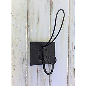 Entryway Wall Hooks - Farmhouse Bathroom Wall Hooks - Industrial Coat Hook - Rustic Coat Rack - Fixer Upper Style - Wall Coat Rack - Towel Rack