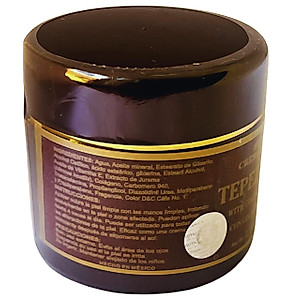 Tepezcohuite Cream (Tepezcobark), with Collagen (Colageno) & Vitamin E, 2.11oz, 60 gr, in E, 100% Natura, great for all skin concerns