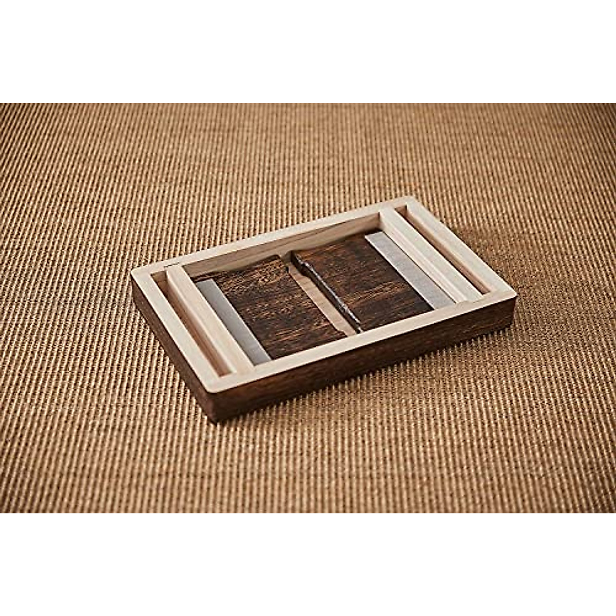 SINOBEST Wood Step Stool, Portable Rectangle Bed Stool, Small Step Ladder for Kitchen & Bathroom, Foot Rest Stool Under Desk, Large Surface, Strong and Durable for Kids, Adults and Elders