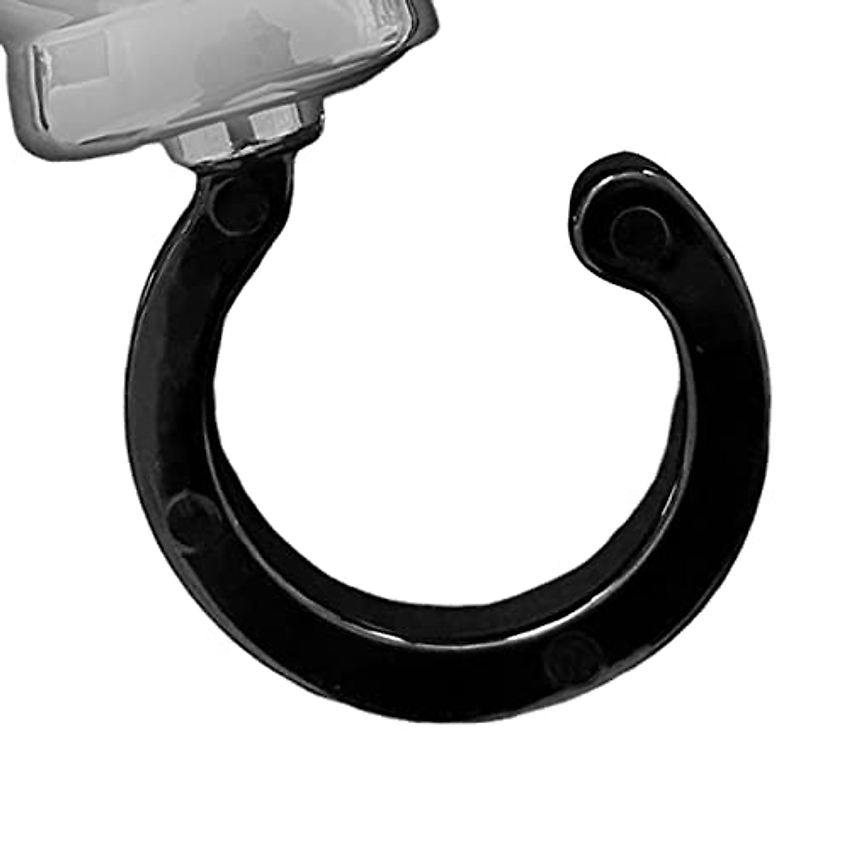 2Pcs Stroller Hooks Hooks Adjustable Multifunctional 360 Degree Rotate Accessories Holder Clips for Groceries Purse Diaper Bags