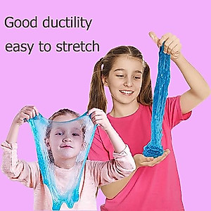 10PACK Glimmer Slime, Crunchy Slime kit Rich Colors, Soft Non-Sticky, Birthday Gifts and Party Favors Holiday Toys