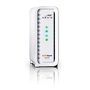 ARRIS SURFboard SB6183-RB DOCSIS 3.0 16x4 Gigabit Cable Modem, Comcast Xfinity, Cox, Spectrum and more, 1 Gbps Port, 400 Mbps Max Internet Speed, Easy Set-up with SURFboard Central App - RENEWED