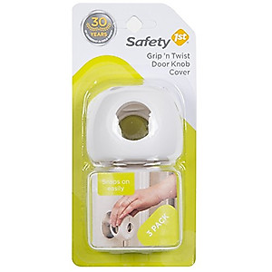 Safety 1st Grip N Twist Door Knob Covers, 3 Count
