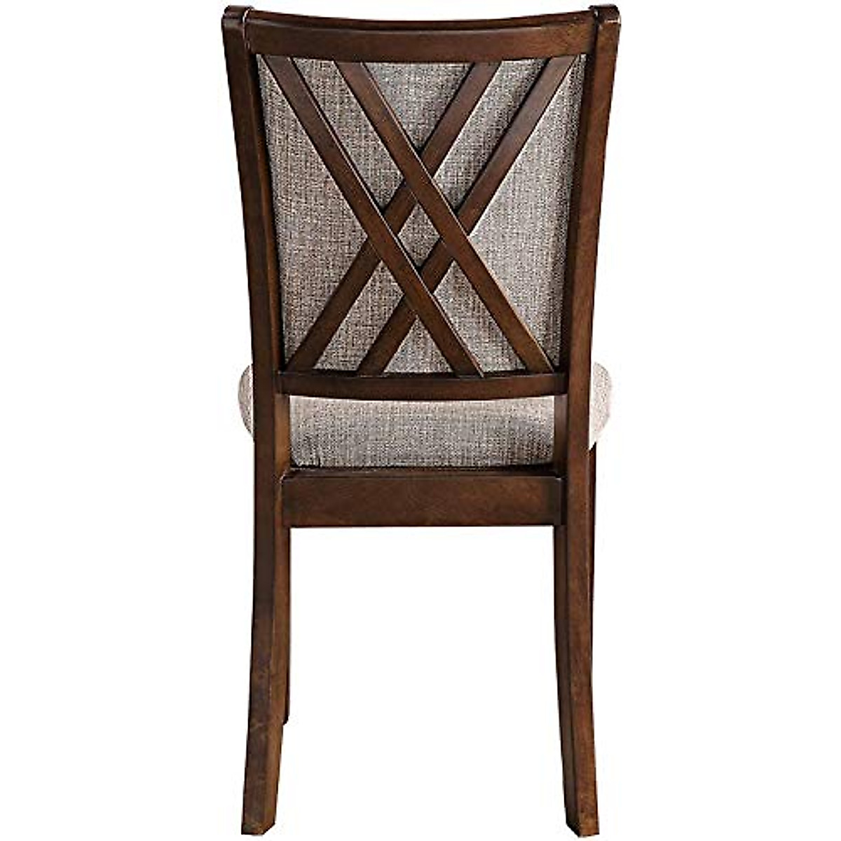 New Classic Furniture Amy 5-Piece Dining Table Set, Brown Cherry