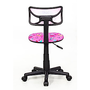 Idea Nuova JoJo Siwa Swivel Mesh Rolling Desk Chair