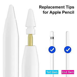 APETOO for 5-Pack Pencil Accessories for iPad 10th Gen and Apple Pencil 1st Generation