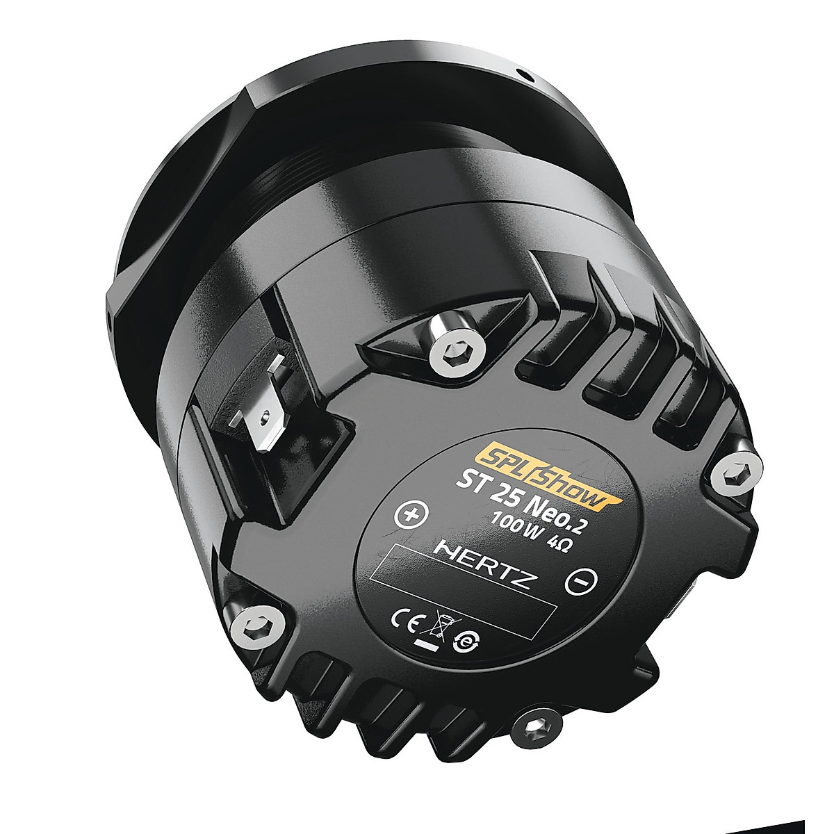 Hertz SPL Show Series ST-25K-NEO 1" High Efficiency Compression Tweeters with Grilles and Crossovers