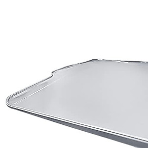 Fig & Leaf (10 Pack) Drip Tray Liners Compatible with Traeger BAC522 Liners Timberline 850 Grills l Heavy-Duty Disposable BBQ Aluminum Foil