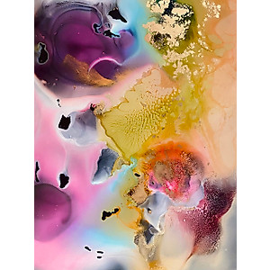 Alcohol Ink Paper - Non-Absorbent, Heavy Weight & Tear Resistant - Easily Wipes Off for Reusable Art Paper - Flexible Matte Black EVO 8.5x11 Inch 10 Sheets