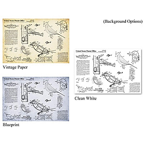 Vintage Omnimover (Haunted Mansion & Spaceship Earth) Patent Art POSTER! (up to 24" x 36") - Disneyland - Disney - Epcot - Theme Parks