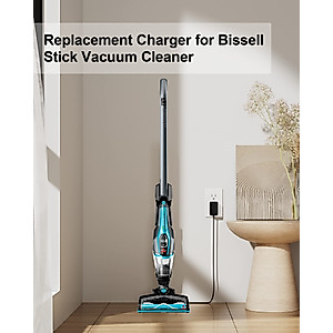 Charger Replacement for Bissell 2286 2286A 2482 2389 2389C Adapt Ion Pet Powerlifter Lithium Ion Cordless Stick Vacuum Power Cord Replacement for Bissell P/N 1616326 1627037
