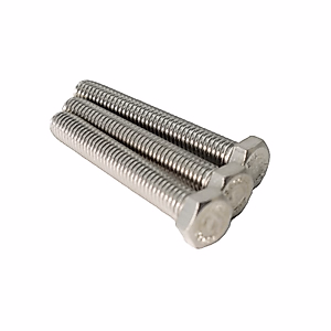 3/8"-16 X 2-1/4" (25pc) 304 Stainless Steel HEX Cap Screw Santie