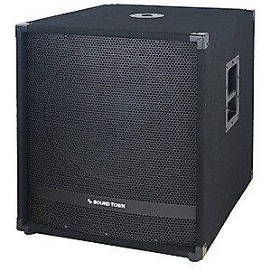 Sound Town Pair of 18” 2400 Watts Powered Subwoofers with Class-D Amplifier, 4-inch Voice Coil, 100 oz Magnet (METIS-18SDPW-PAIR)