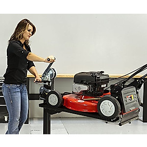 MoJack – Convertible Workbench Attachment for EZ MAX, XT or PRO Lifts for Maintenance and Repairs of Riding Lawn Mowers, 200lb Lifting Capacity, Lightweight & Portable