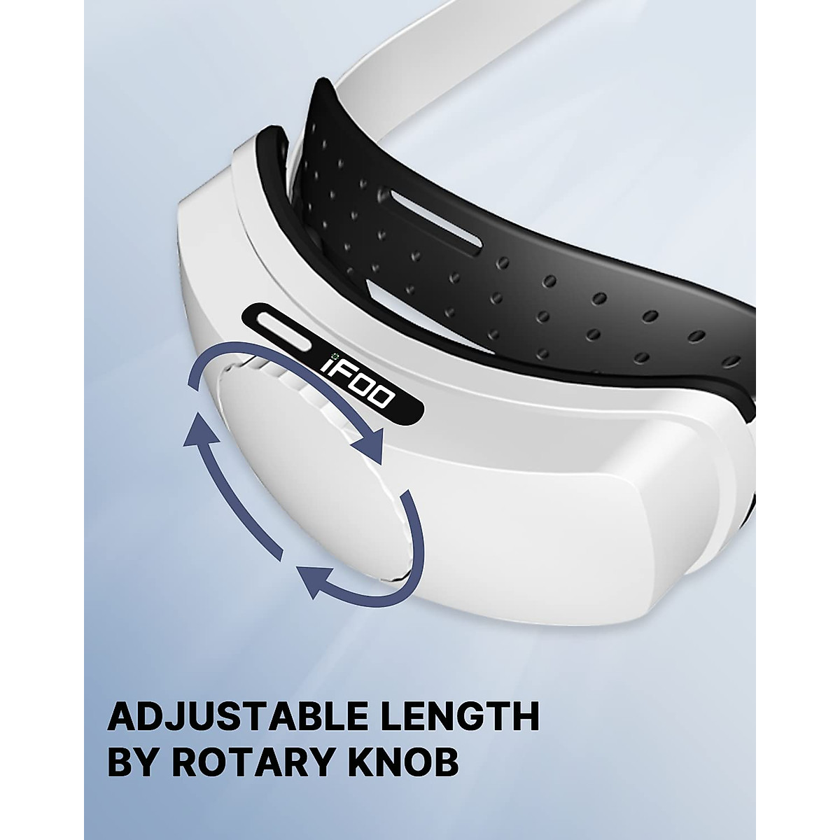 Head Strap Compatible with Meta/Oculus Quest 2, IFoo Lightweight & Adjustable Quest 2 Head Strap, Replacement for Elite Strap, Enhanced Support & Comfort Reduce Head Face Pressure in VR, No Battery