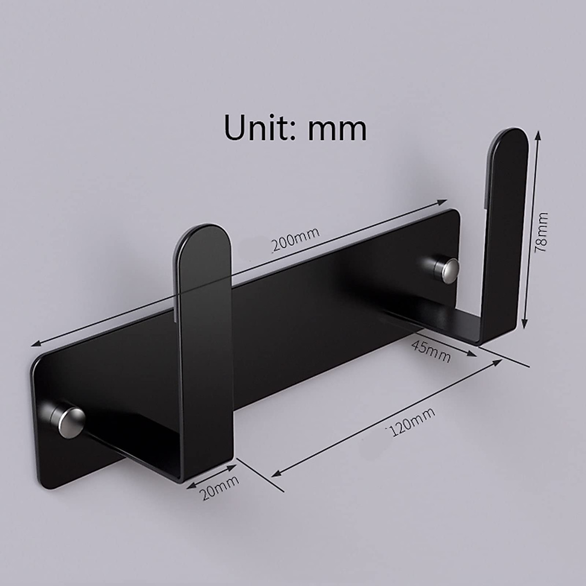 Tongdy Stainless Steel Kitchen Pot Lid Rack Organizer, Wall Mount Pan Lid Holder, Cutting Board Stand, for Baking Pan, Spatulas, Spoons (Color : Silver)