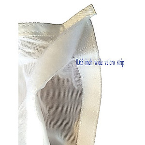 ATIE K16 Pool Cleaner All Purpose Bag with Hook and Loop Fastener Enclosure for Polaris 280, 480 Pool Cleaner All Purpose Bag K16 (2 Pack)