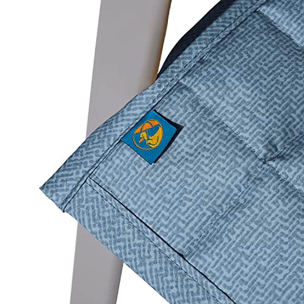 Duck Covers Weekend Water-Resistant Patio Chair Slipcover, 45 x 20 Inch, Blue Shadow