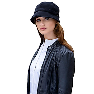 Mucros Weavers Ladies Flapper Hat Black Wool