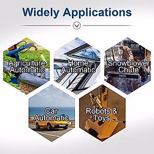 DC HOUSE Mini Electric Linear Actuator Stroke 2"–Force 4.5 lbs–12V | High-Speed 1.97"/sec–Weight 0.15KG Ideal for Intelligent Range Hood, Fan Blades, Cabinets, Window Opener, Robotics, Home Automation