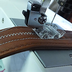 YEQIN Roller Sewing Machine Presser Foot Snap on Foot - Fits All Low Shank Snap-On Singer*, Brother, Babylock, Euro-Pro, Janome, Kenmore, White, Juki, New Home, Simplicity, Elna and More!