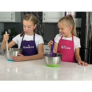 Personalized Kids Apron - Chef Apron for Kids - Add a Name to Personalize Kids Aprons for Girls or Boys