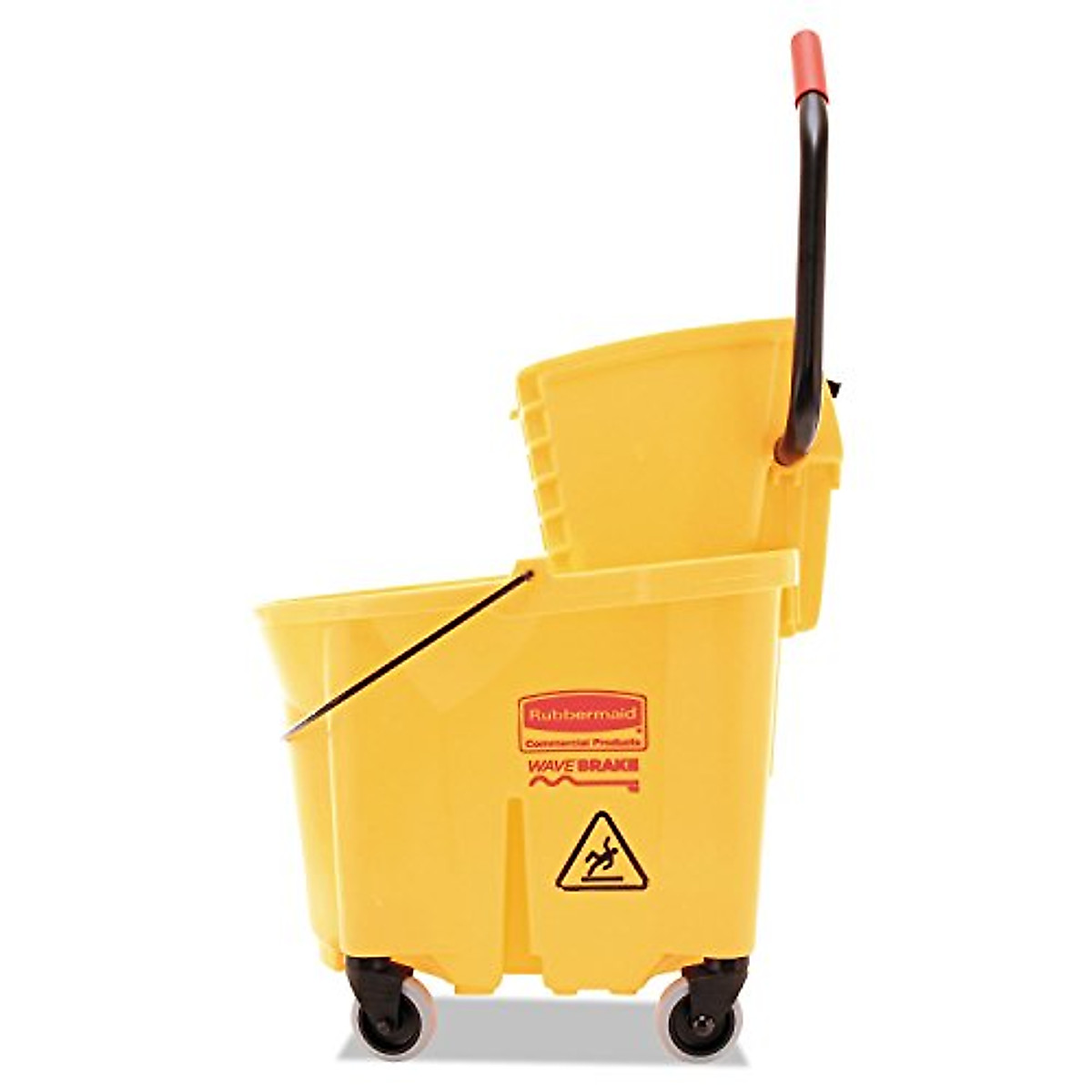 Rubbermaid Commercial 758088Yw Wavebrake 35 Quart Bucket/Wringer Combinations Yellow