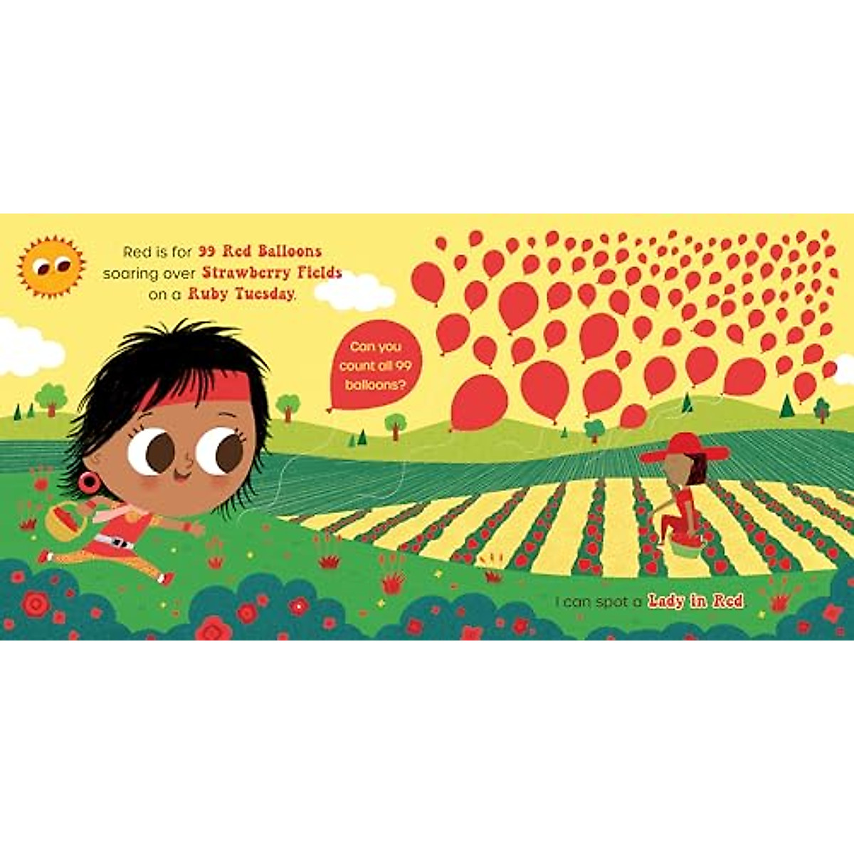 Yellow Like a Submarine, Purple Like the Rain: A Rocking Book of Colors